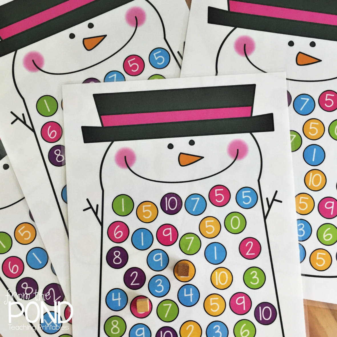 Fun Christmas Math Games | From the Pond