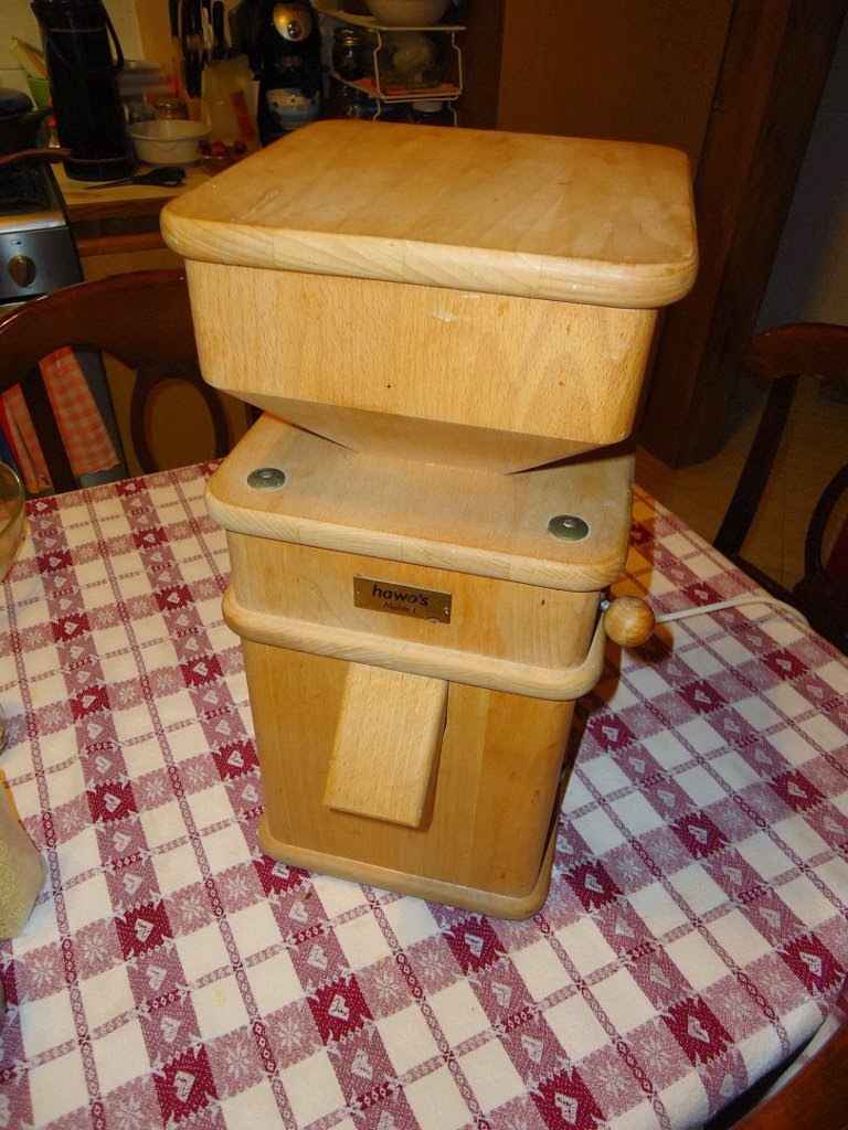 L'orto di Giada: La macina a pietra