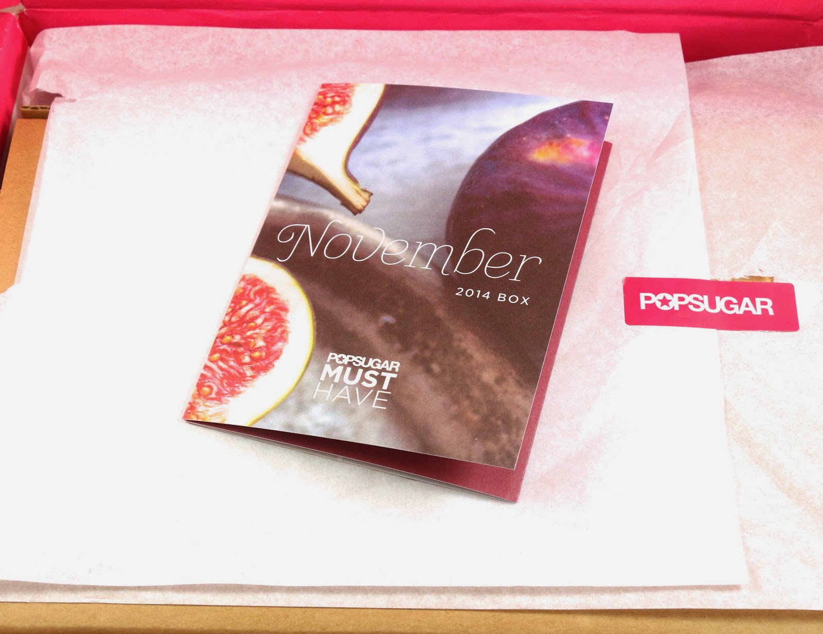 Evolution of a Foodie: POPSUGAR Must Have November 2014 Review