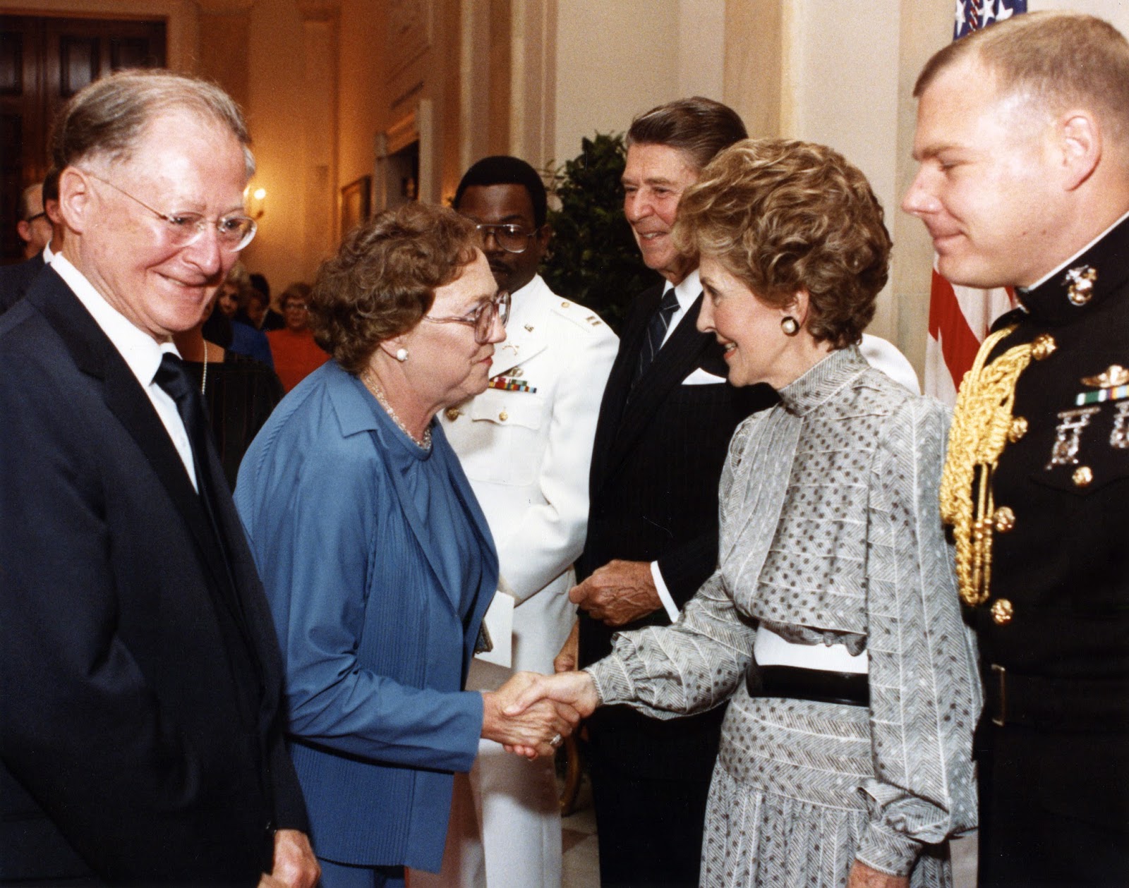 Helgeson's Hikes: White House Military Social Aide: Receiving Line Duty