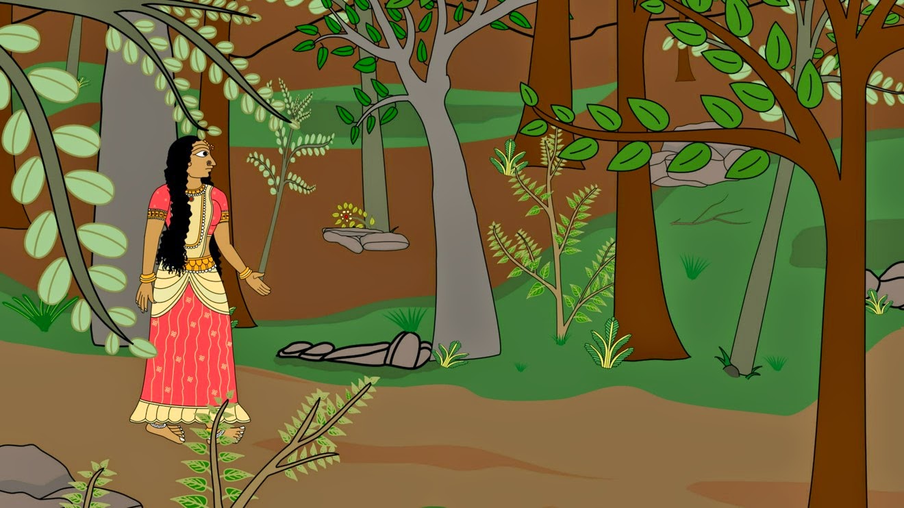 The Legend of Ponnivala: Princess Tangal Part X: The Forest Journey
