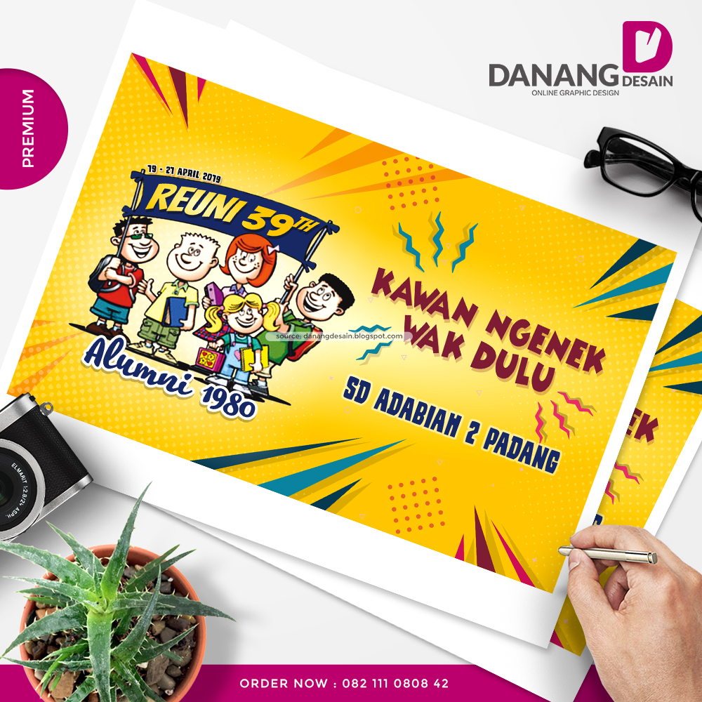 Ide 27+ Contoh Banner Reuni Sekolah