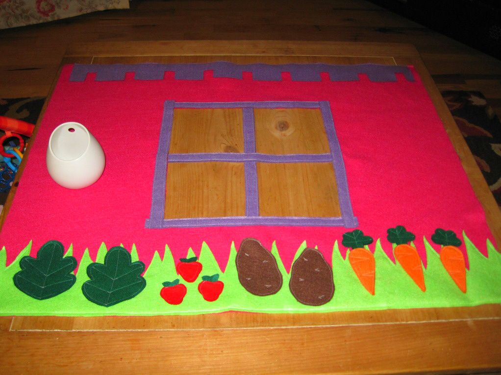 Card Table Felt Playhouse: Phase 2