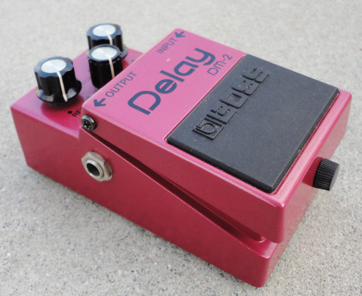 MATRIXSYNTH: Boss DM-2 Delay ~ Original ~ Black Label w/ Box