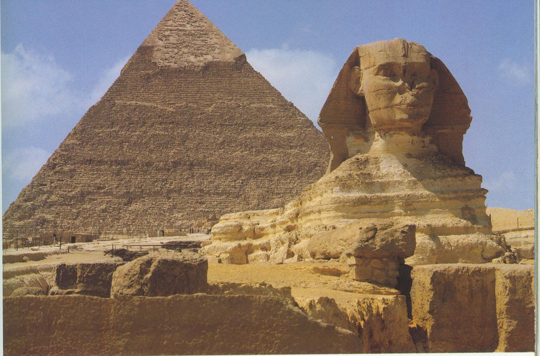 il volto di cheope e la sfinge