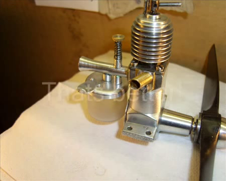 Vintage Model Airplane Engines Running: Mills1.3cc MKII