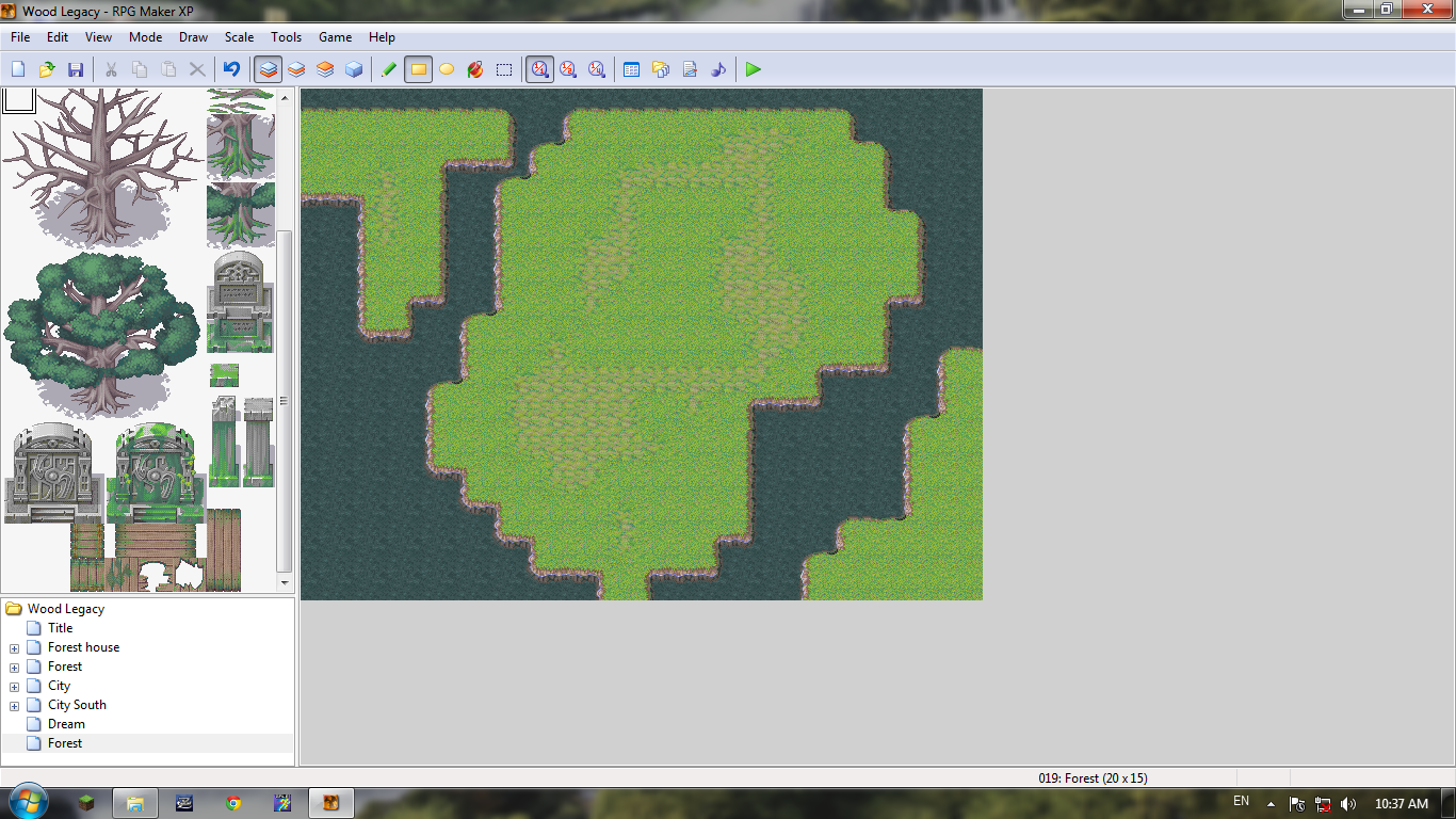 Finn's Workshop: RPG Maker XP Map Tutorial 1: Forest
