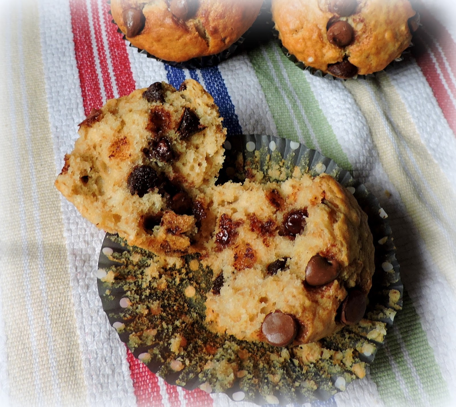Oatmeal Chocolate Chip Muffins | The English Kitchen