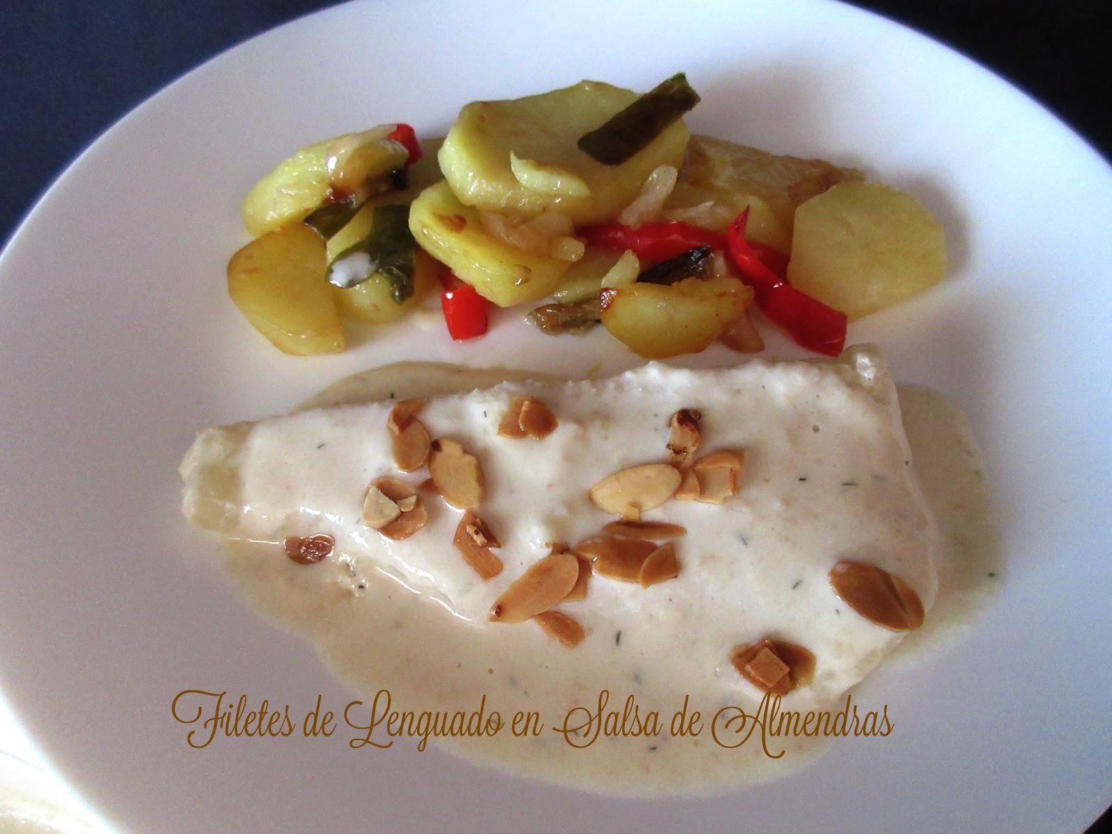 FILETES DE LENGUADO EN SALSA DE ALMENDRA | COCINA CON REINA