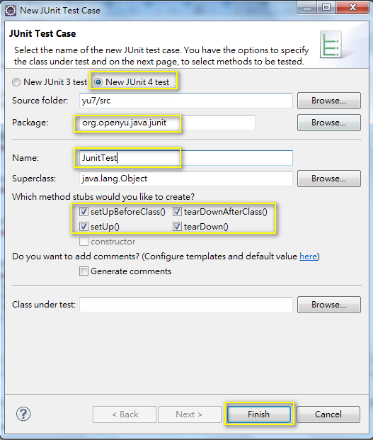 【yuyu】android範例source 【windows 7 64 Bit】【eclipse Juno】【junit 4】從下載到第一個