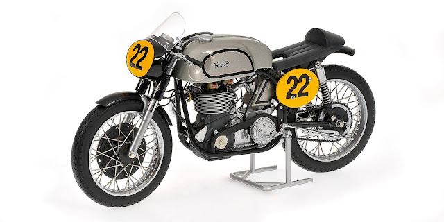 Racing Scale Models: Norton Manx 500 Ray Petty 1960 by Minichamps