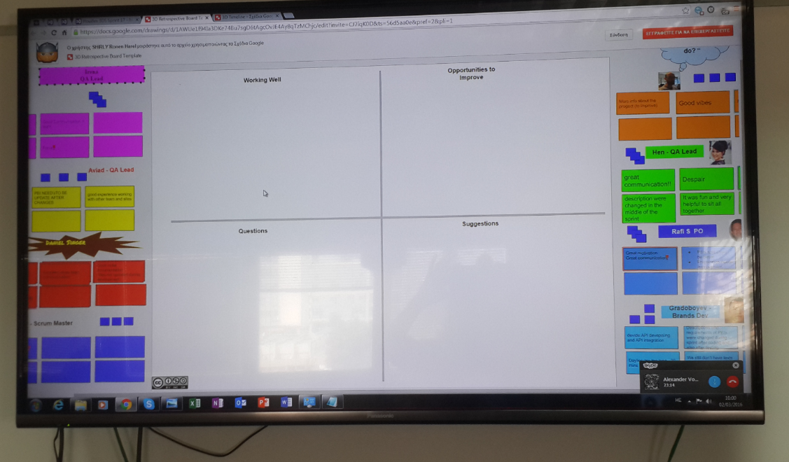 AgiloPedia: Remote Retrospective Exercise example, using online google ...