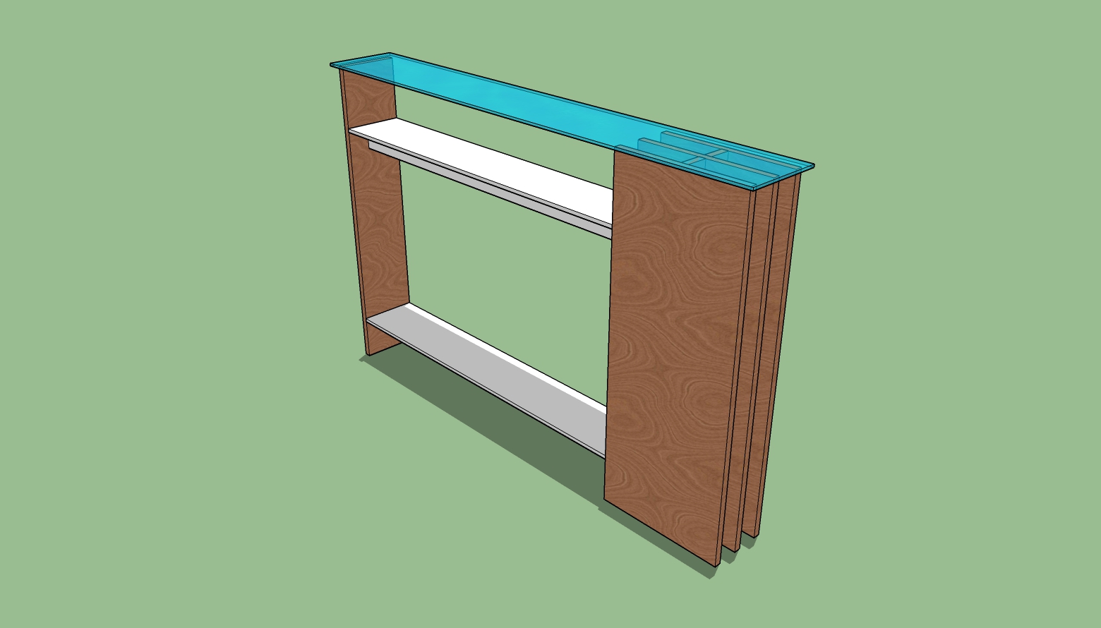 Como desenhar um aparador - SKETCHUP ~ LucasDSK