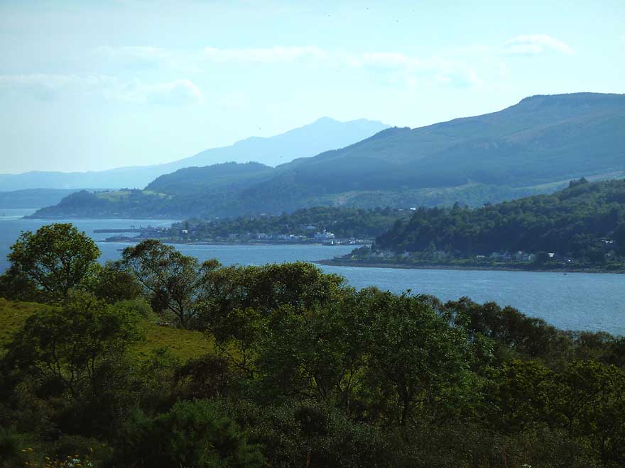 Alex and Bob`s Blue Sky Scotland: Rosneath Peninsula.The Forgotten Finger.