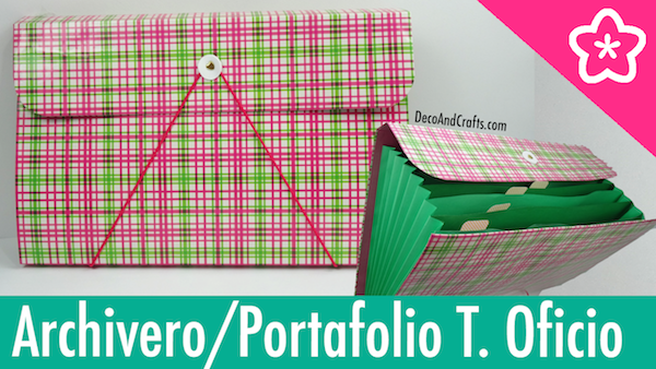 Folder / Archivero de Cartón tamaño OFICIO