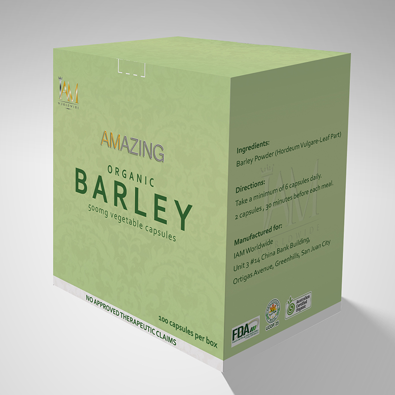 Barley Capsules IAM Worldwide Products ₱1,550 - I AM Worldwide Philippines