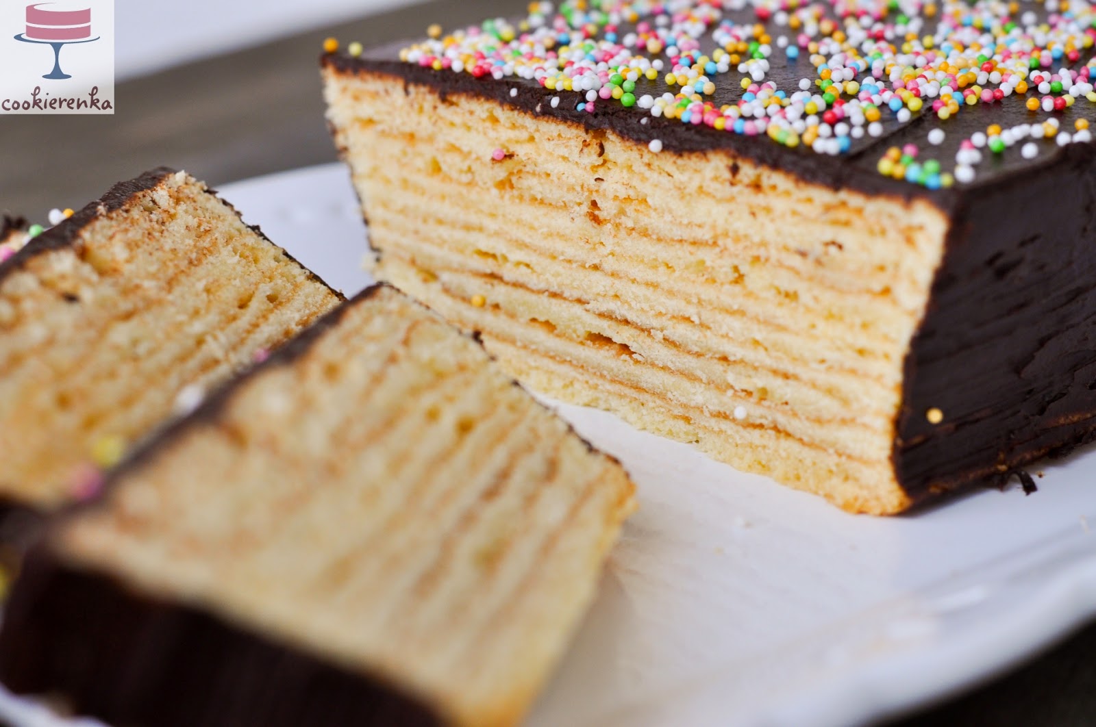 Domowy sękacz z piekarnika