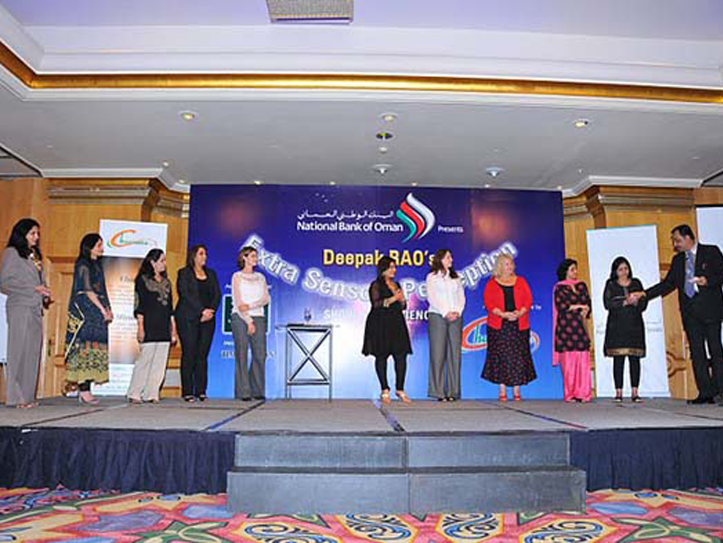 Deepak RAO baffled the Who’s Who of Muscat at the Grand Hyatt on 1st ...