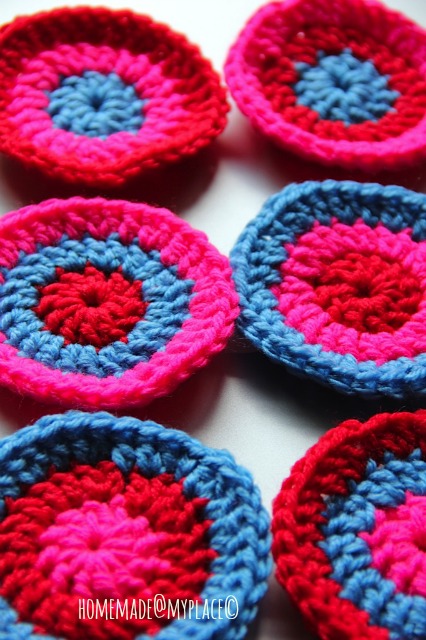 homemade@myplace: Colourful Discs as mood therapy