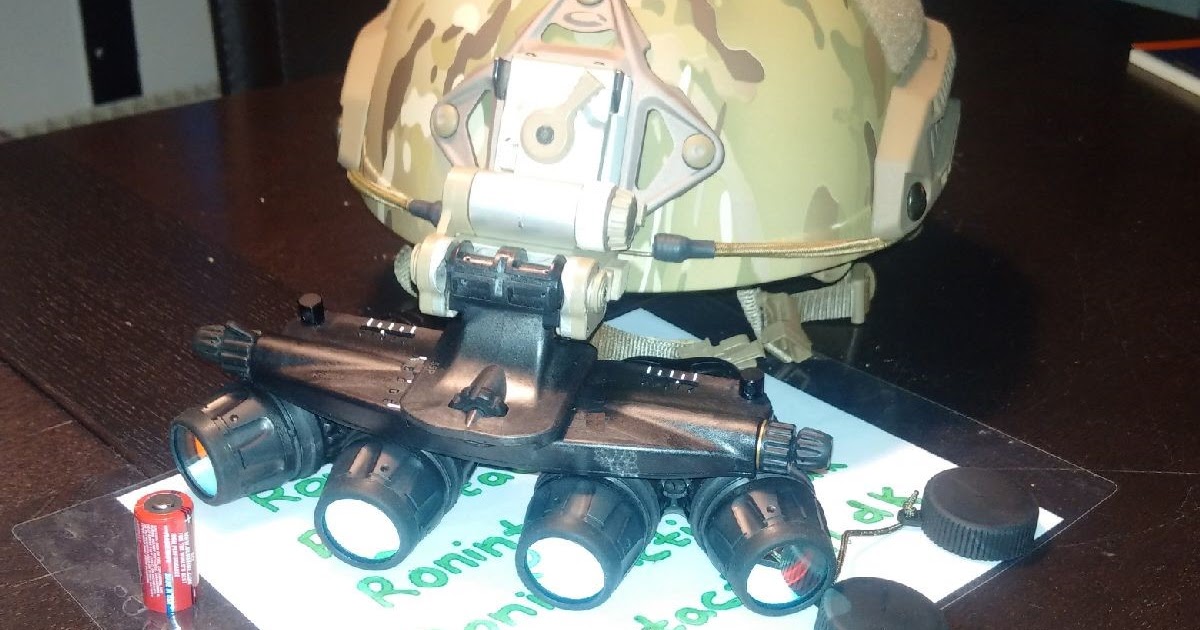 Ronin Tactical's New Site: Panoramic Night Vision Goggles PNVG ANVIS-10 ...