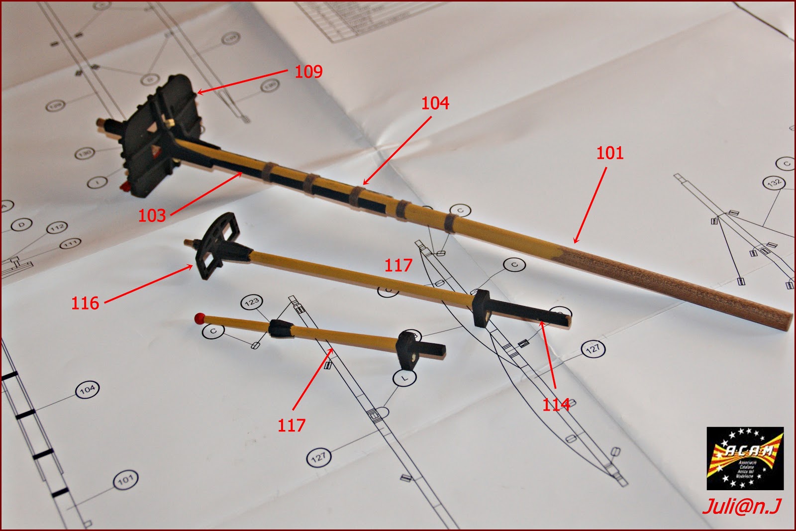 El rincón de Julián: El palo de mesana