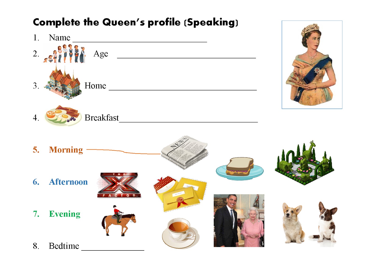 Queen Elizabeth text