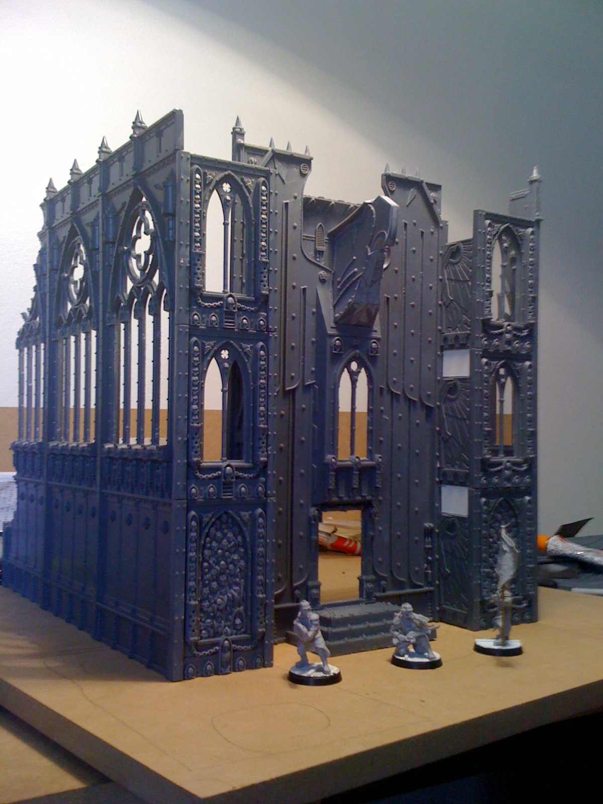 WARHAMMER FREAK FACTORY - catedral 40k en proceso...gigantesca ...