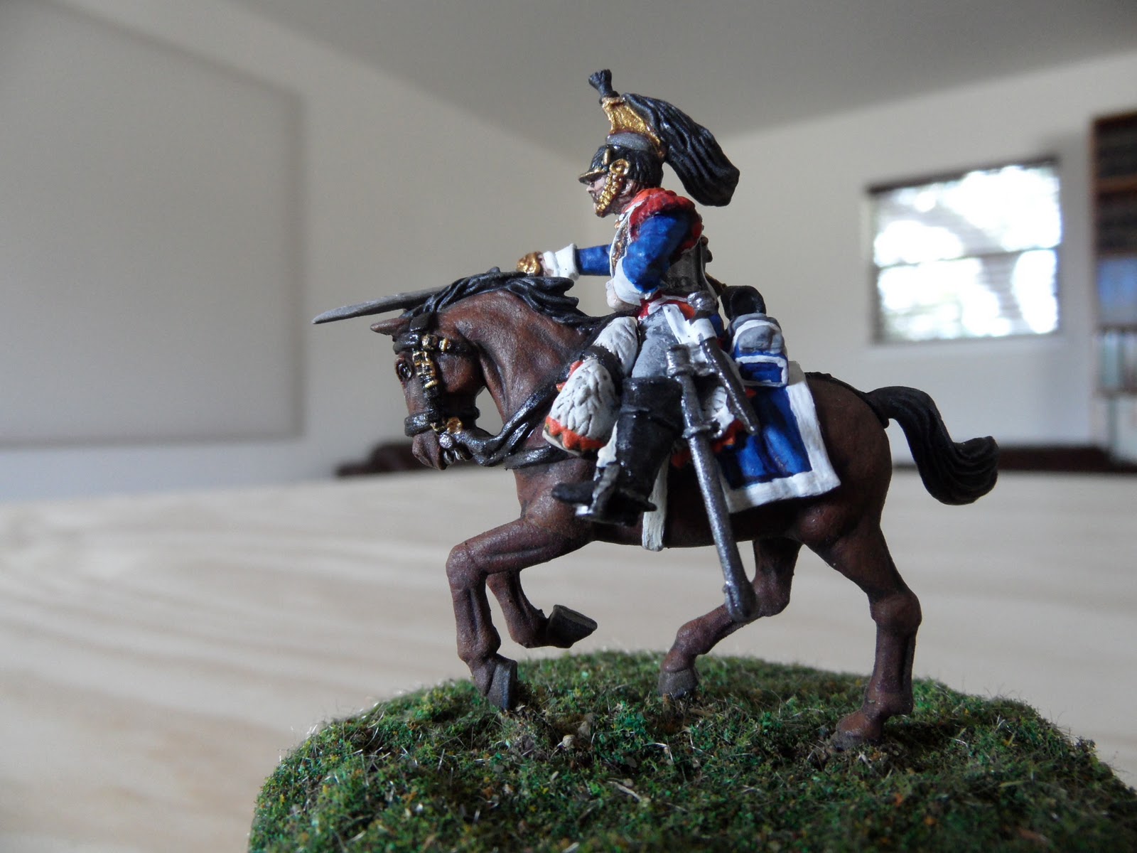 Anton's Wargame Blog: Some painted Perrys French Heavy Cavalry