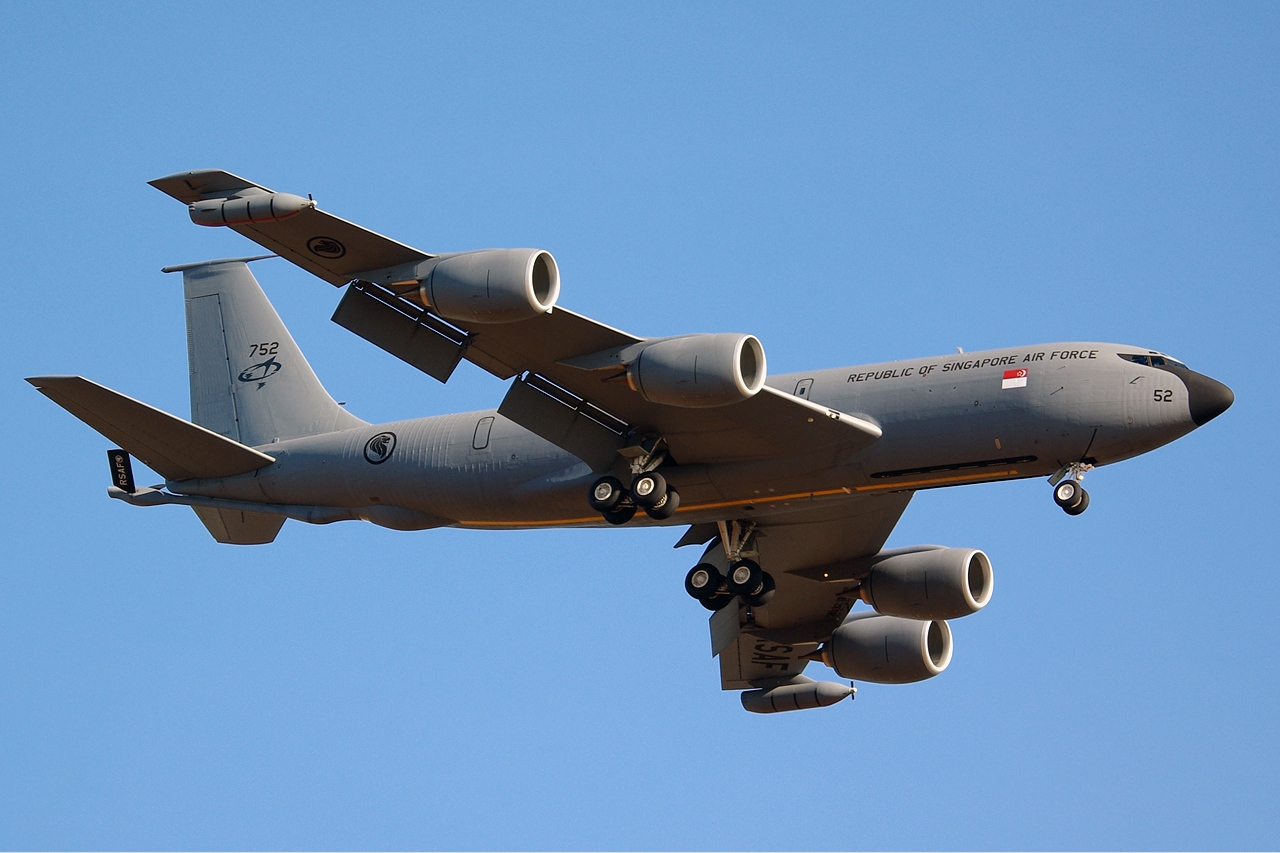 Full Frame: Stratospheric Workhorses : Singapore's KC-135R Aerial Tankers