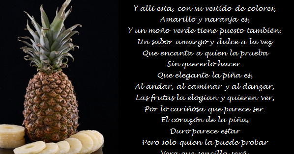 Carpeta Literaria: Frutas: Poemas