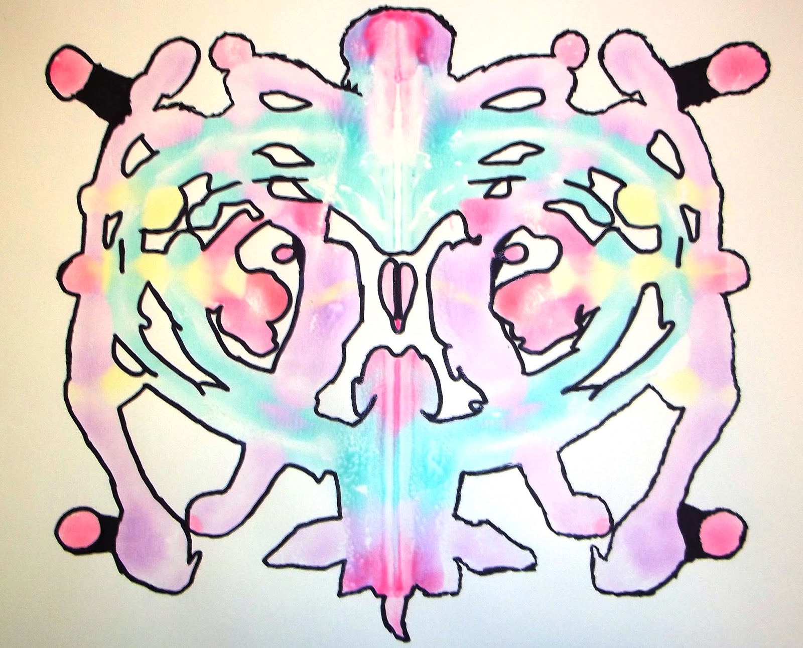 Monument Valley Regional Middle School Art Class: Symmetrical ...