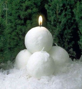 glenda's World : Cover Your Own Candles with Snow