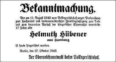 Cody Zamora: Pictures from WWII and Helmuth Hubener