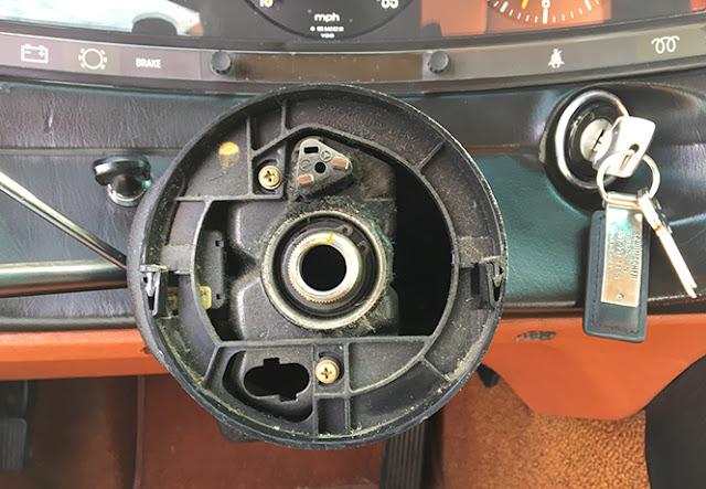 Mercedes-Benz W123 and R107 DIY: W123 Ignition Switch and Lock