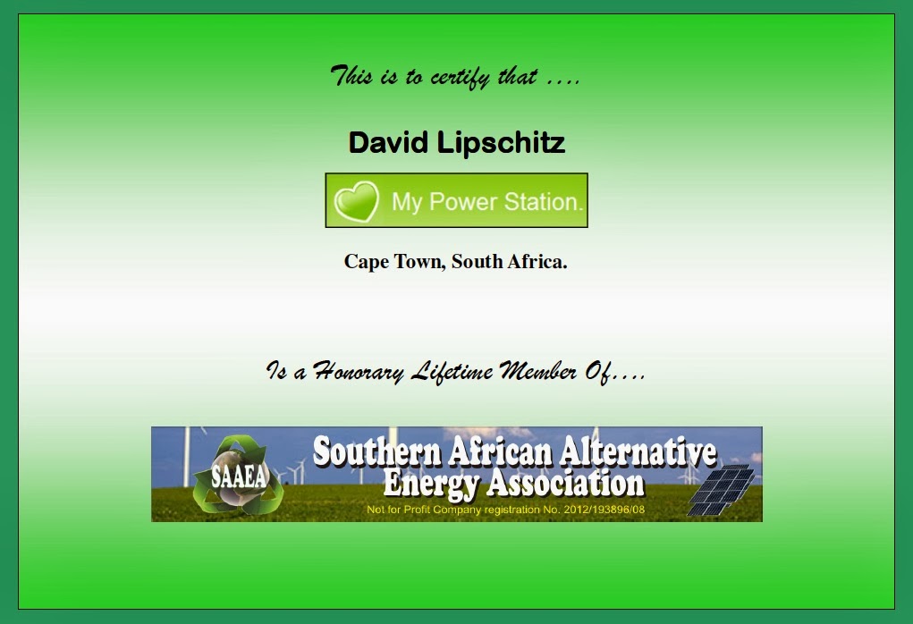 My Power Station South Africa: David Lipschitz and My Power Station ...