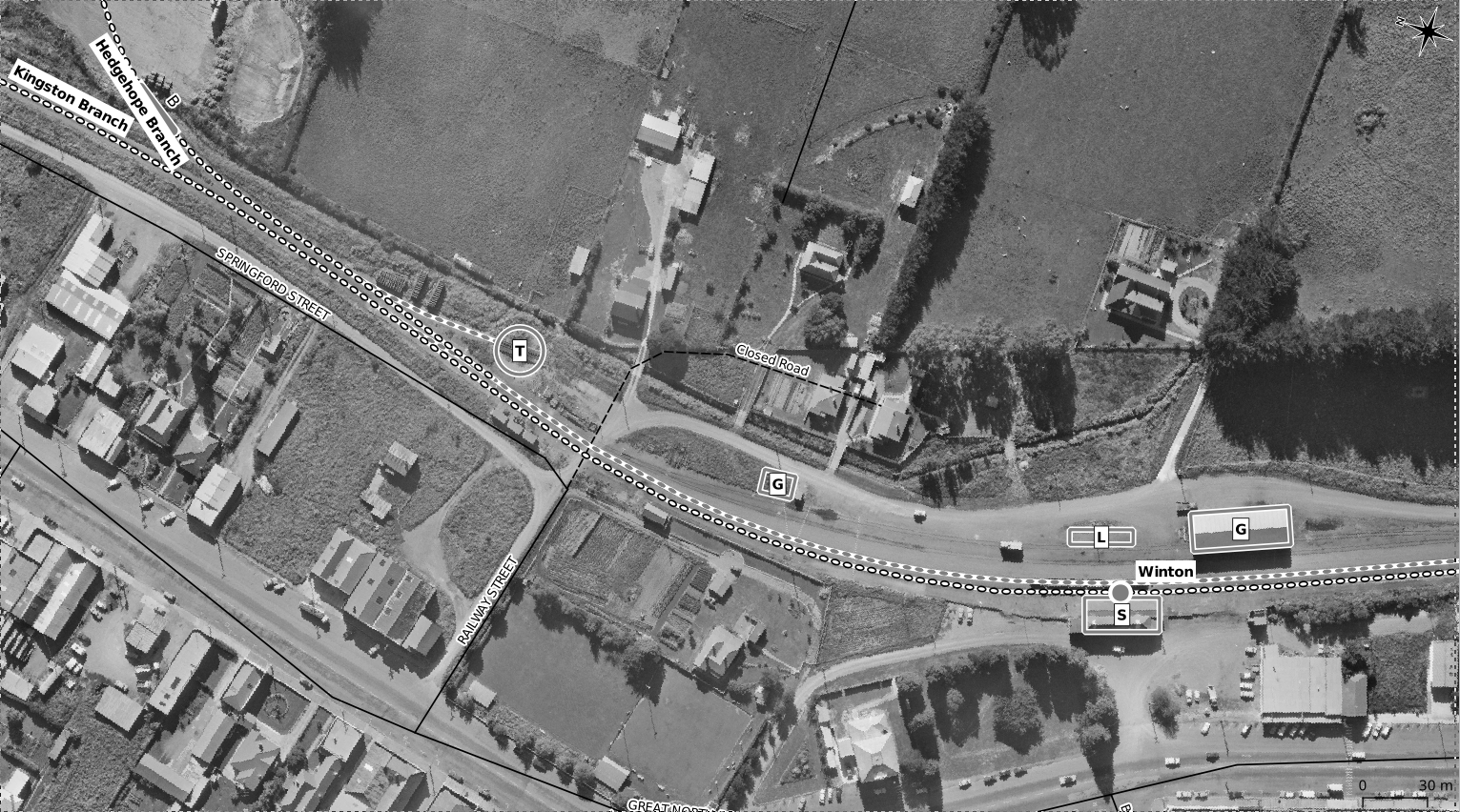 New Zealand Rail Maps: Kingston Branch [5A]: Makarewa - Lumsden 1 (and ...