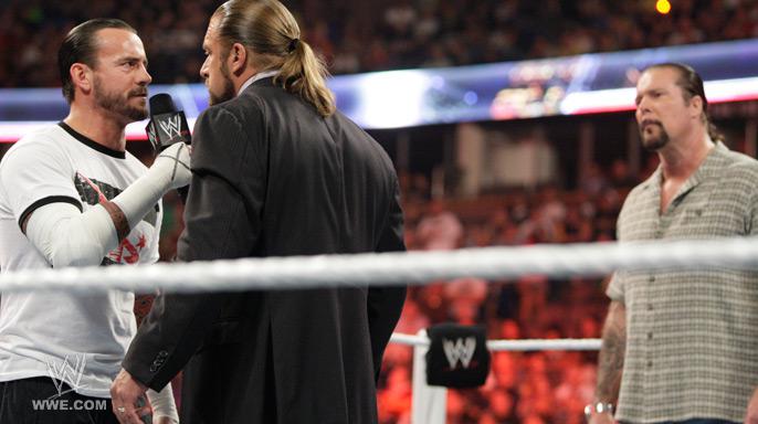 Pro Wrestling Smackdown: CM Punk Says "Was it Big Lazy with the giant ...