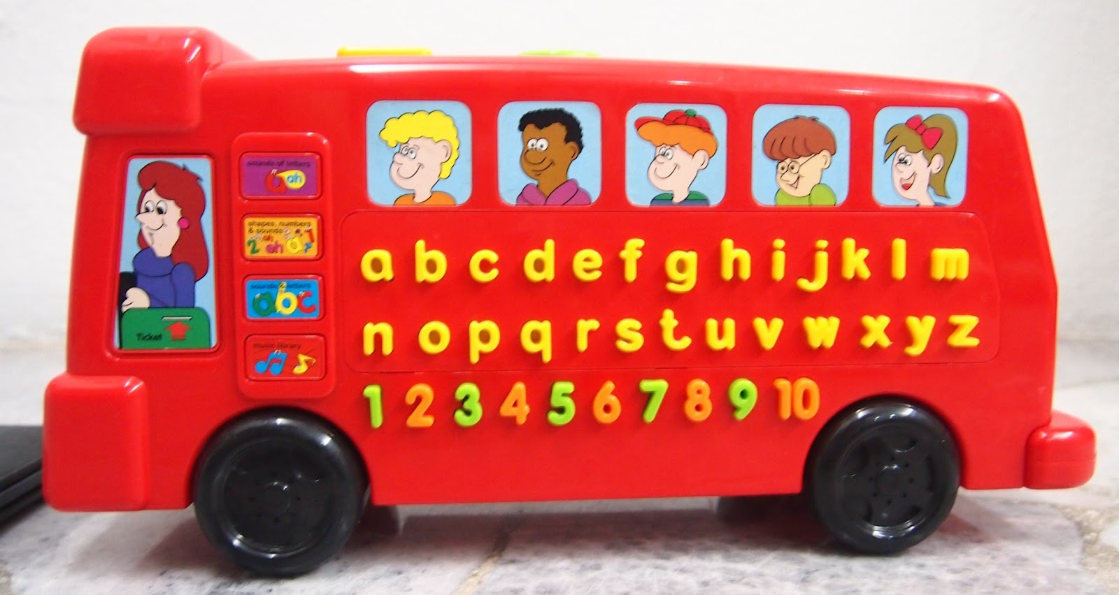 JuaiMurah: IQ Builders Playtime Alphabet Bus