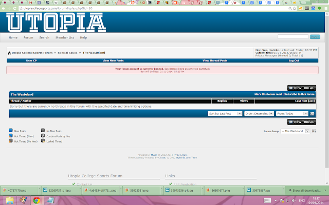 Utopia College Sports is such a class act...