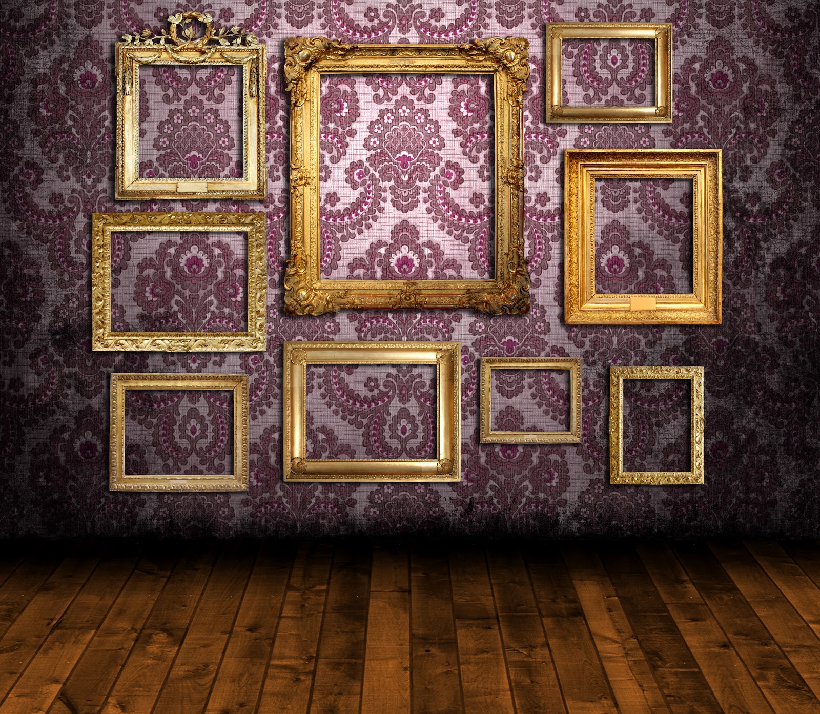 Gratis Download 50 Template Border Pigura - Album Kolase Wedding ...