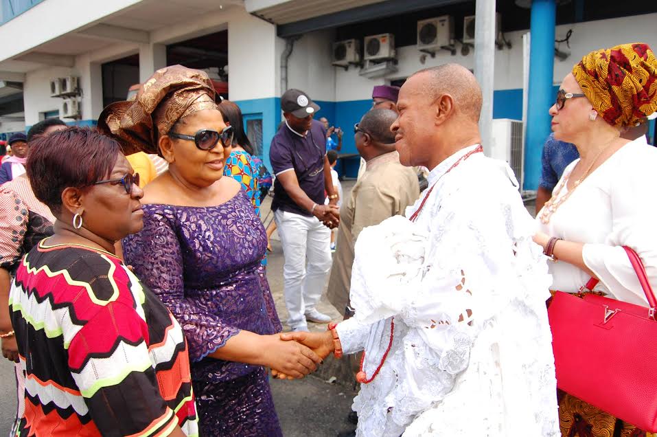 Photos: The body of late Patriarch of the Ibru family, Olorogun Michael ...