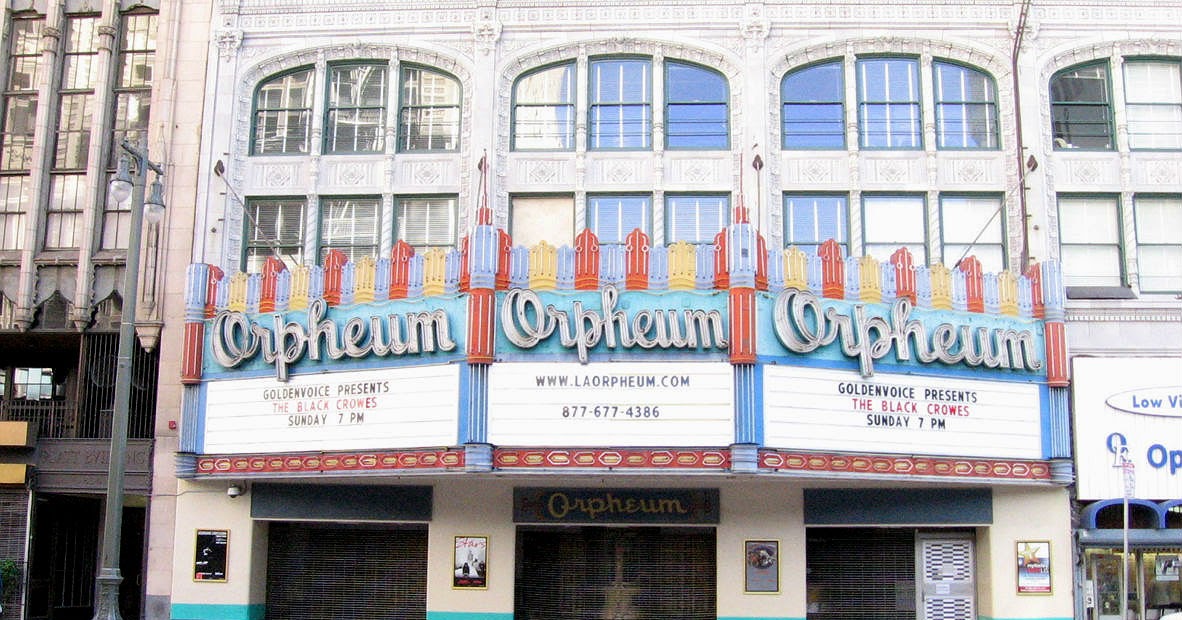 Los Angeles Theatres: Orpheum Theatre: history