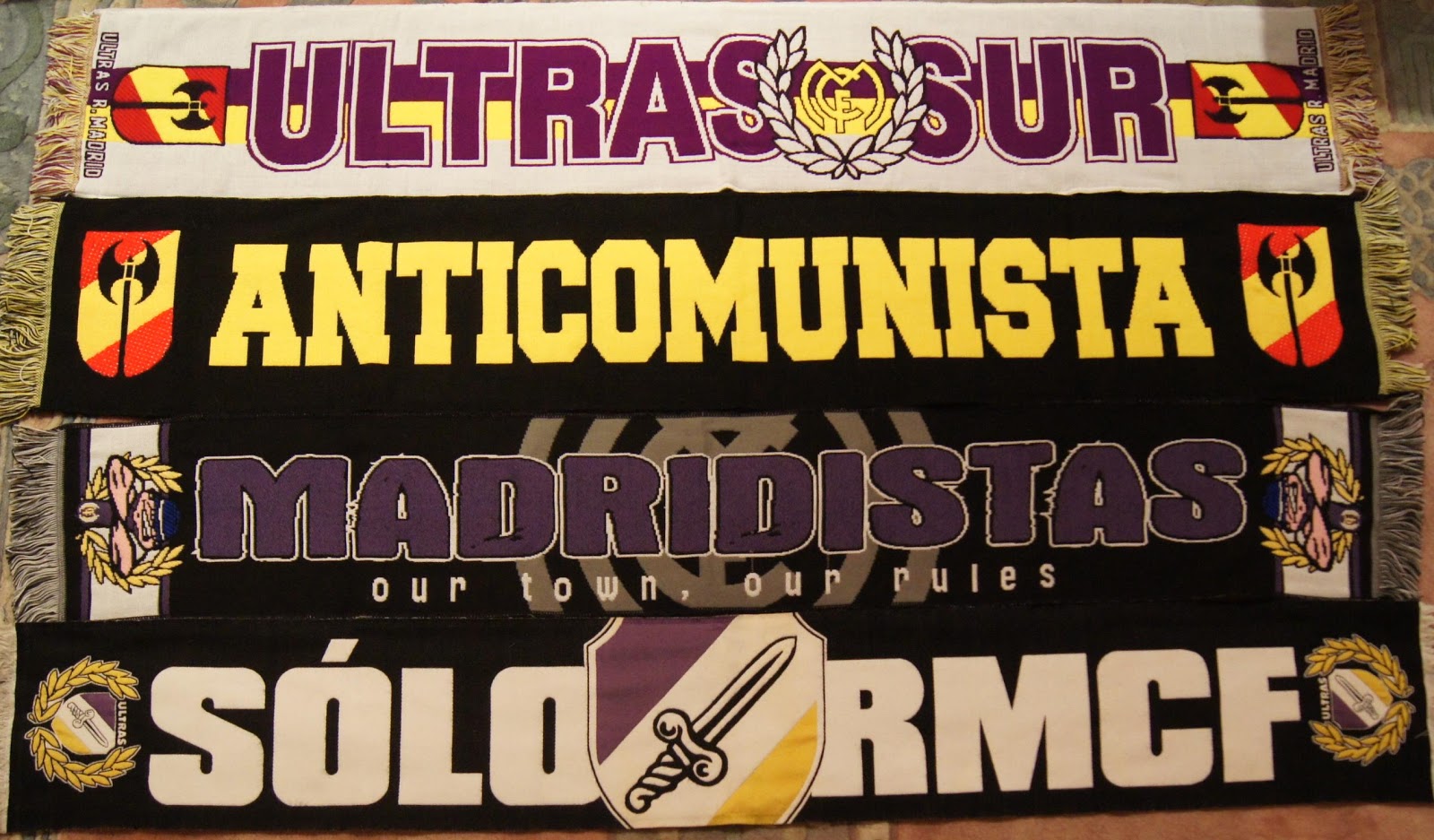Intercambio Material Ultra: Ultras Sur
