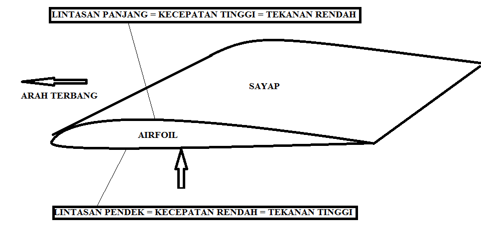 Bentuk Sayap Kapal Terbang