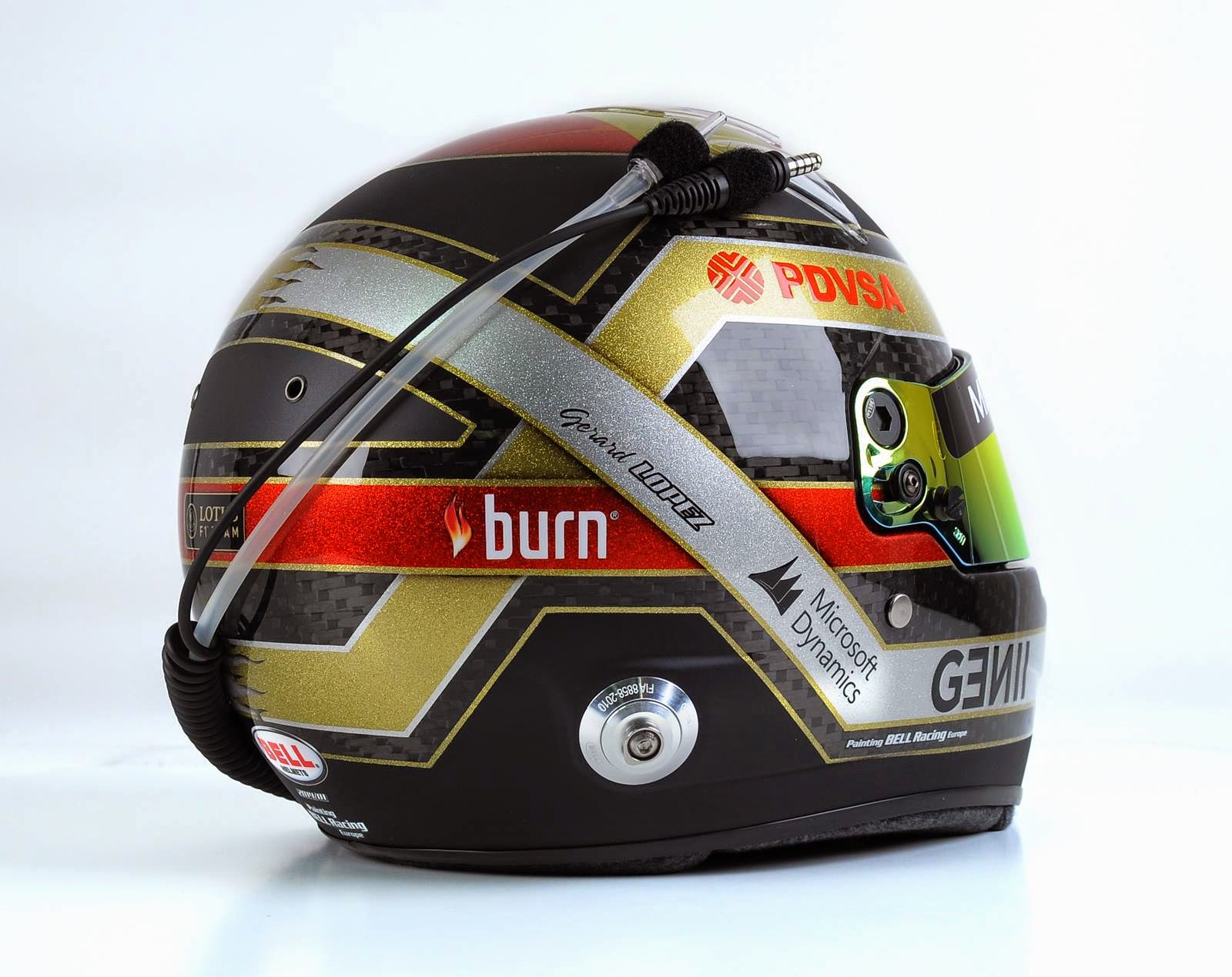 Racing Helmets Garage: Bell HP7 Carbon G.Lopez 2014 by Bell Racing Europe