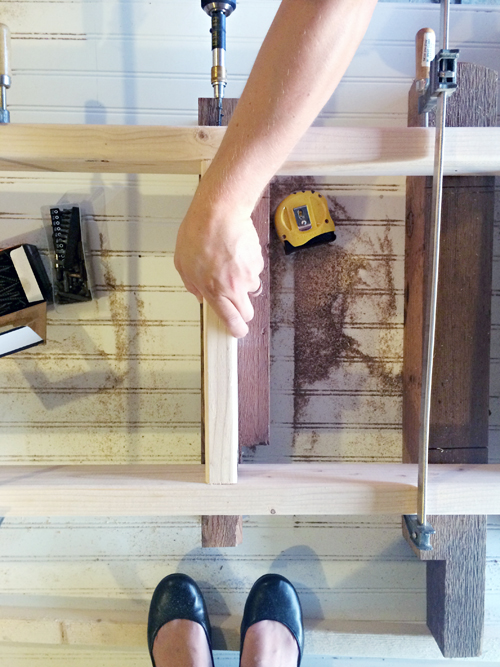 IHeart Organizing: Studio Update: DIY Built-In Bench