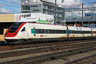 Planes and Trains - Trains: SBB / ICN RABDe 500 041-9