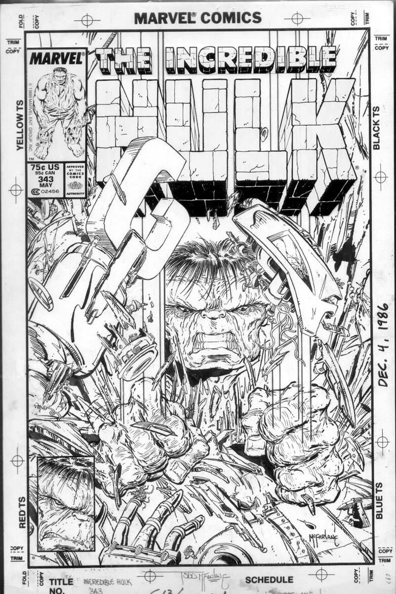 Marvel Comics of the 1980s: 1988 - Anatomy of a cover - McFarlane's ...