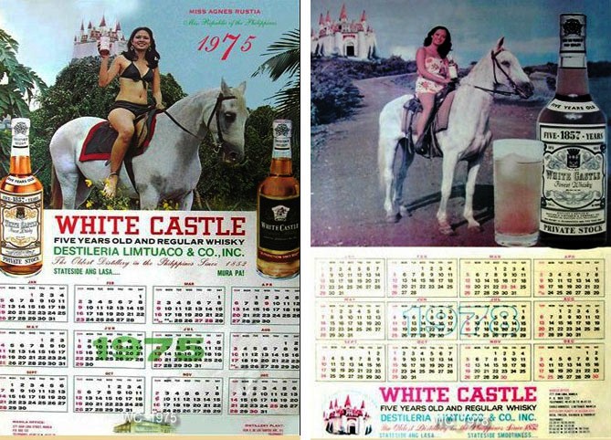 ISA MUNANG PATALASTAS: 183. Brand Icon: WHITE CASTLE WHISKY GIRL, 1974
