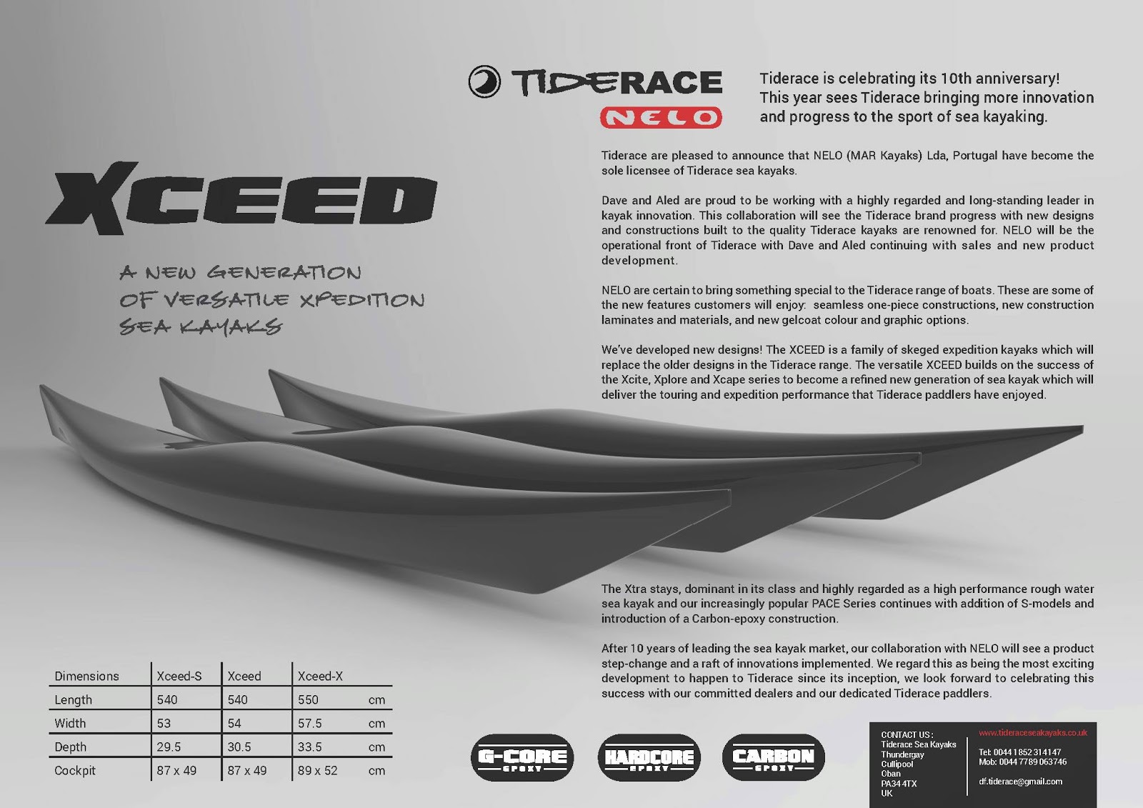 Expedition Kayaks: Tiderace Sea Kayaks & Nelo Portugal